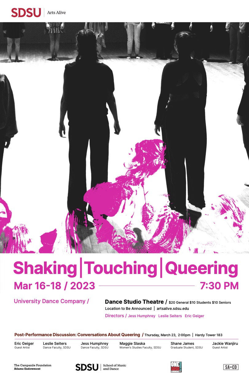 Shaking | Touching | Queering - SDSU Dance Performance | San Diego ...